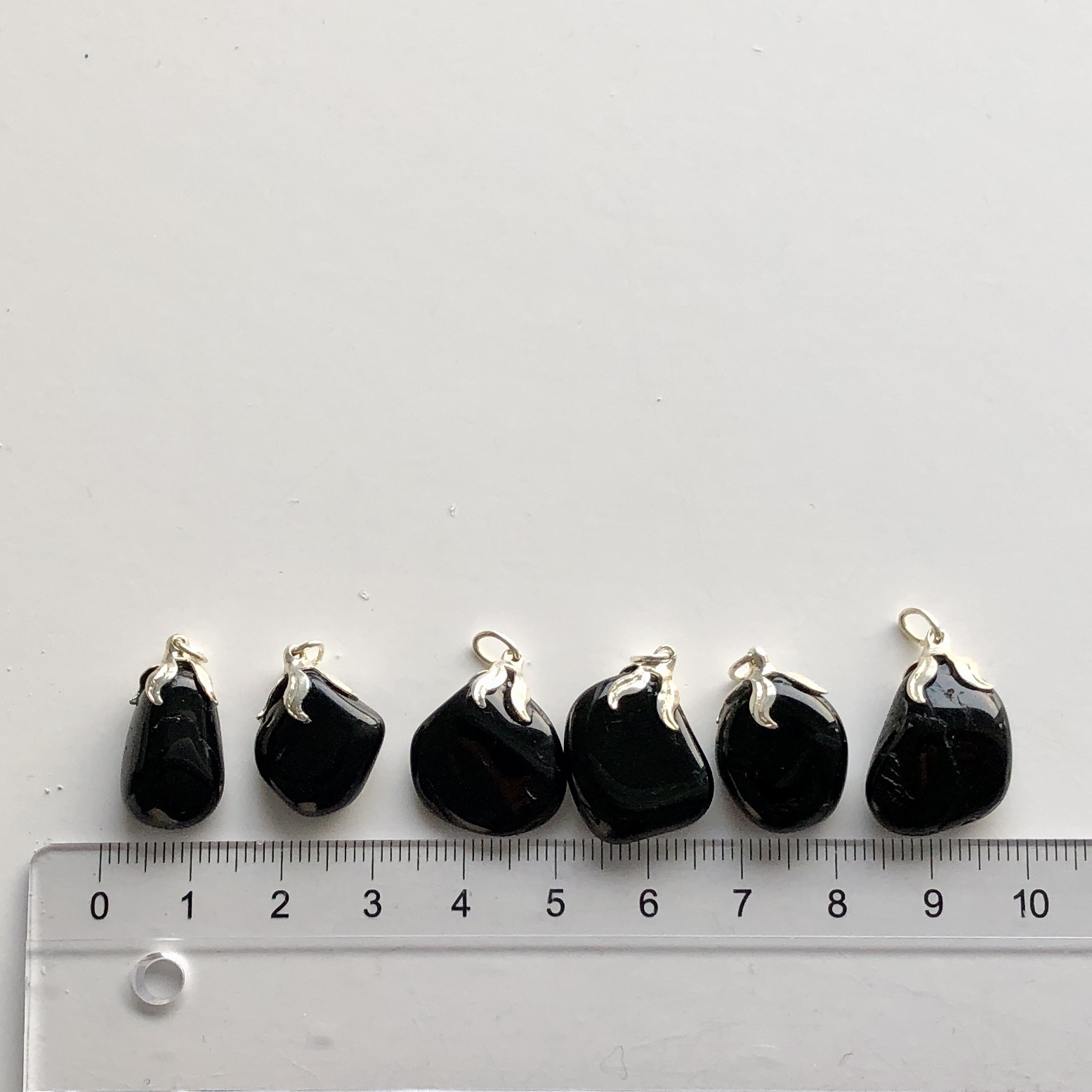 Turmalin Sort Vedhæng Sten Krystaller Krystalgrotten